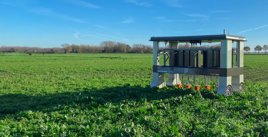 Pixelfarming: elk plantje een vierkantje